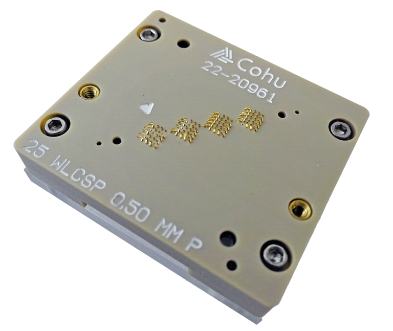 cPython Kelvin Test Contactor (Socket) / Probe Head (Pins) | Cohu